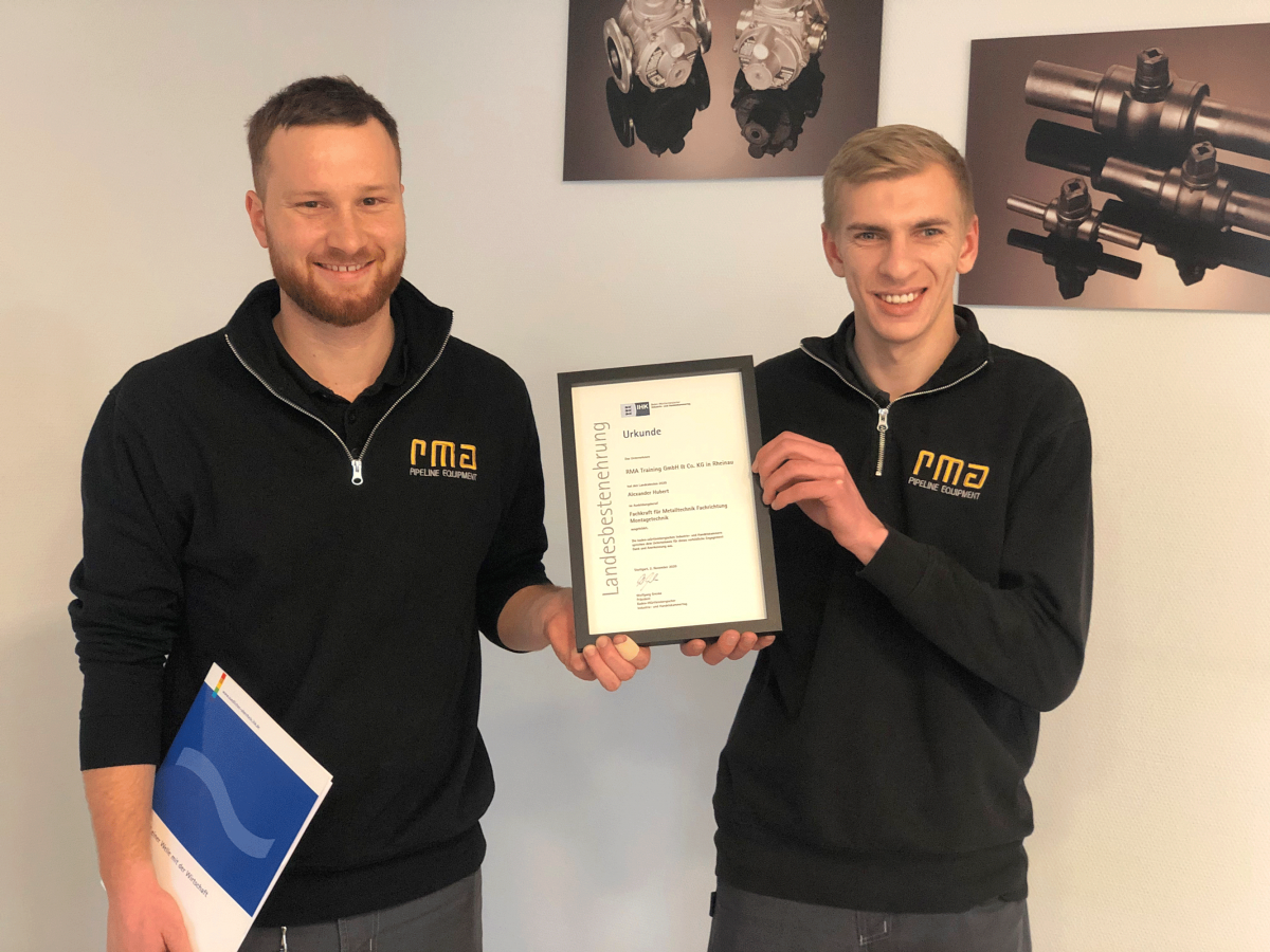 Landesbestenehrung! - RMA Pipeline Equipment